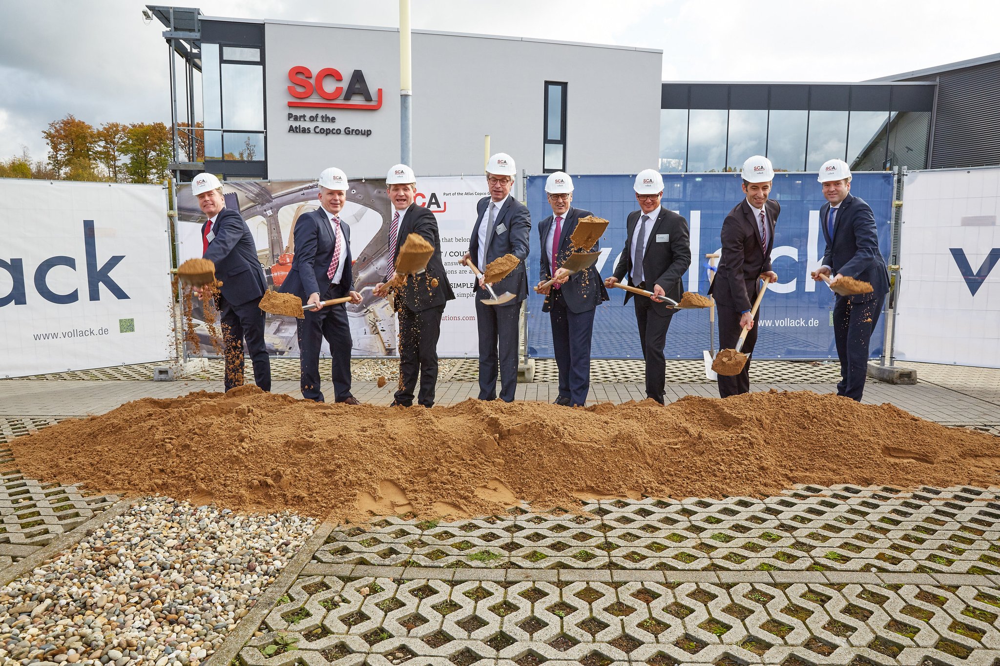 Spatenstich: SCA-Standort in Bretten wird ausgebaut - Bretten