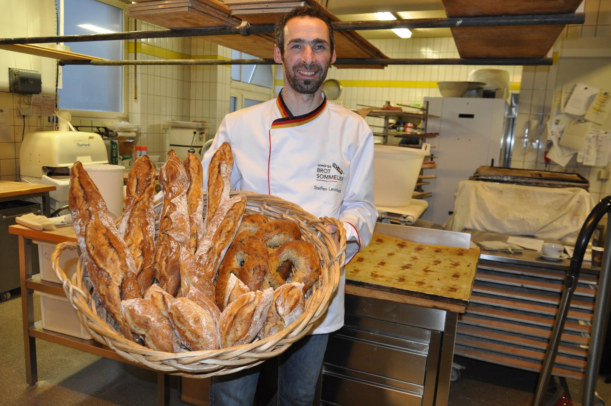 Steffen Leonhardt ist erster geprüfter Brot-Sommelier im weiten Umkreis - Bretten