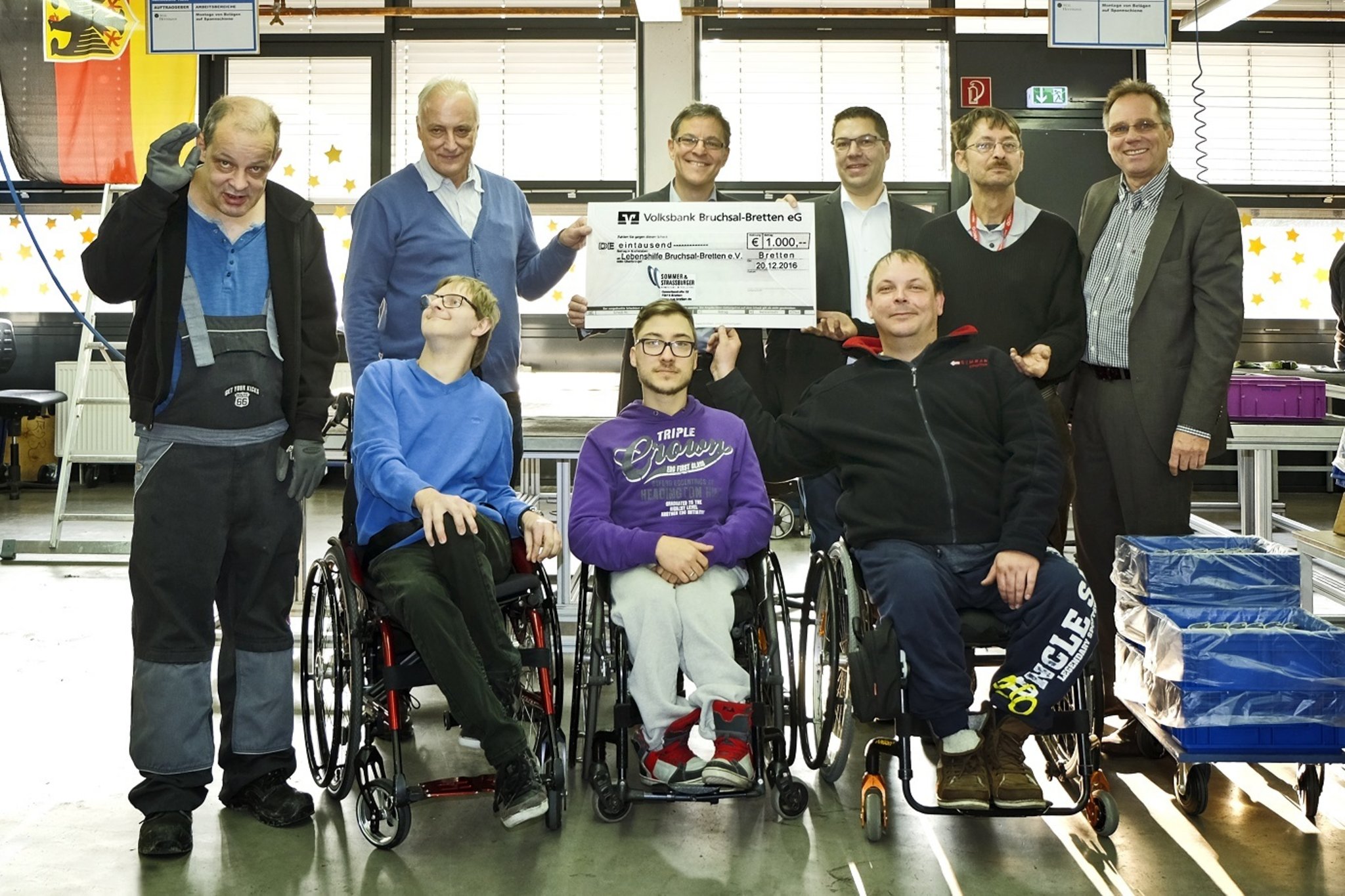 Firma Sommer & Strassburger Edelstahlanlagenbau spendet 1.000 Euro für ...