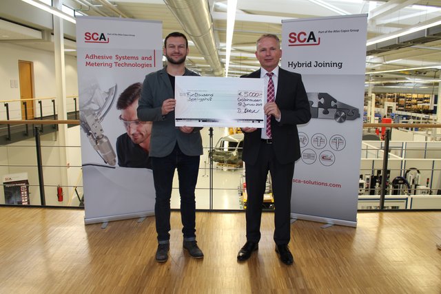 Firma SCA Schucker spendet 10.000 Euro - Bretten