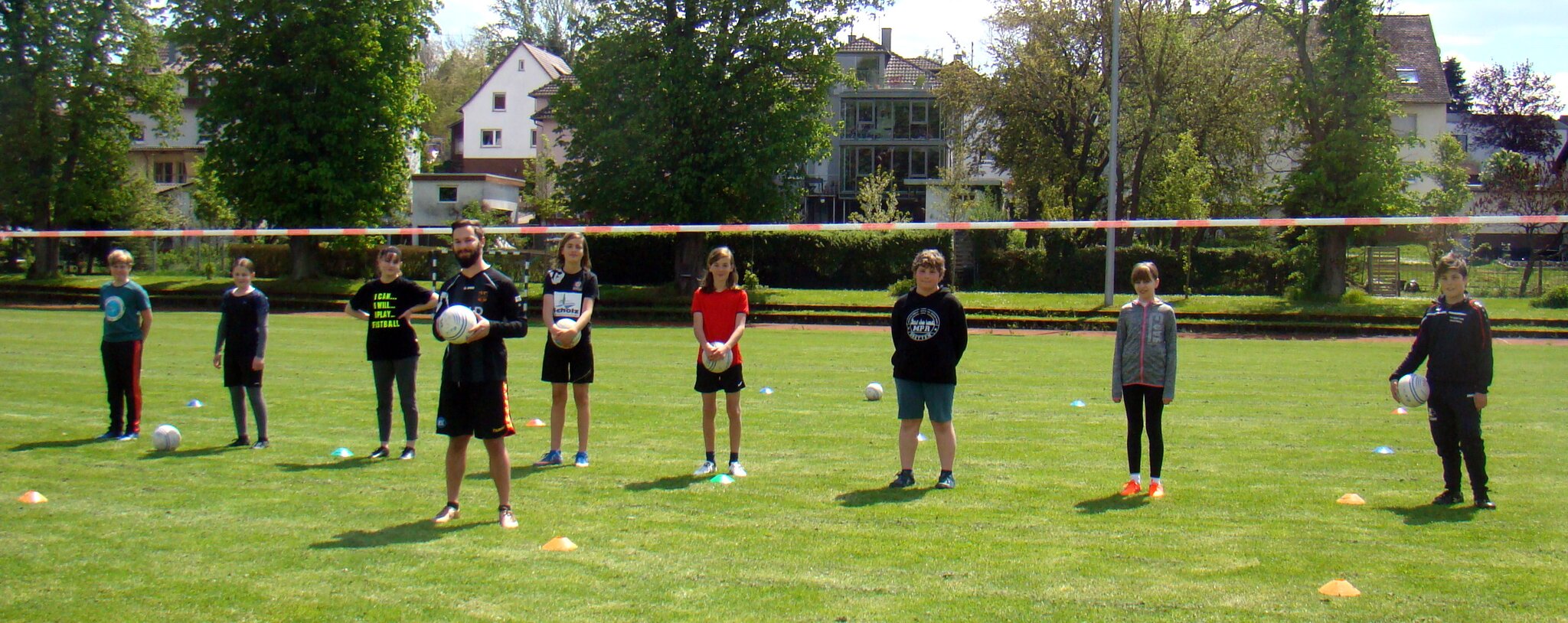 Faustball Jugend U 14:: Trainingsbeginn mit großer Freude und ...