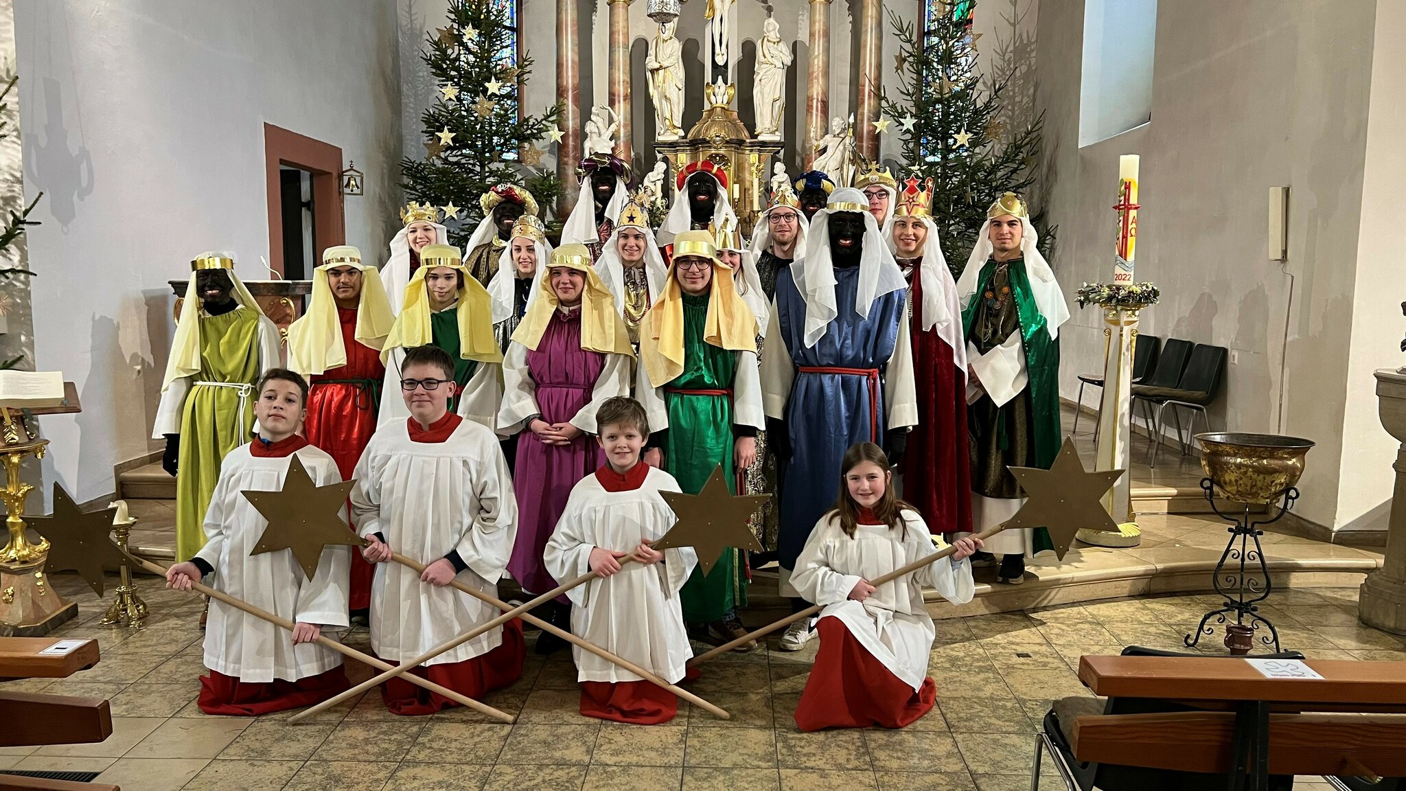 Sternsinger in Neibsheim: Segen für jedes Haus - Bretten