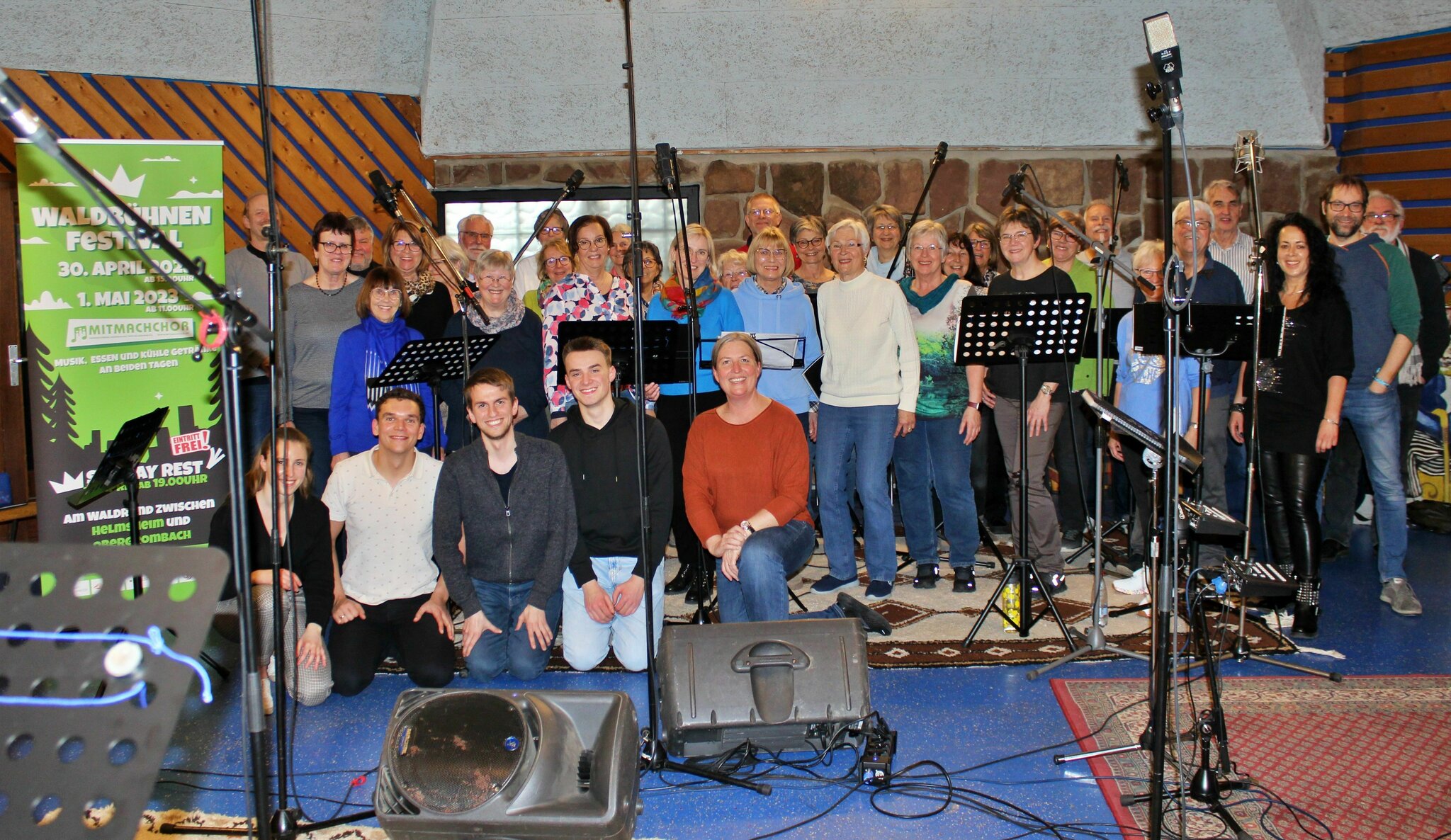 Ein Tonstudio ist keine Kelter: „MITMACHCHOR“ des GV Helmsheim hat ...
