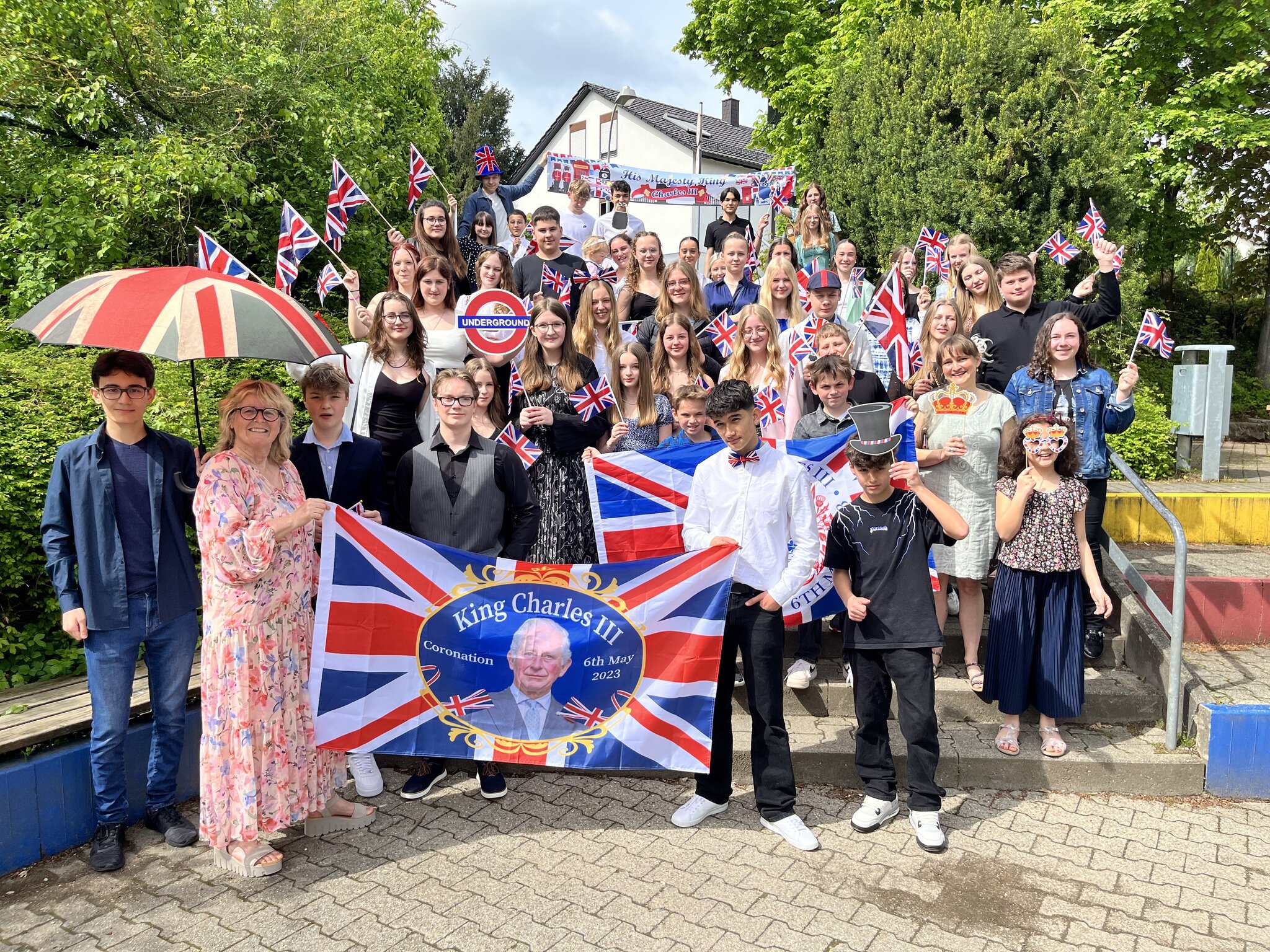 Bretten im royalen Fieber: Krönungsparty an der MPR Bretten - Bretten